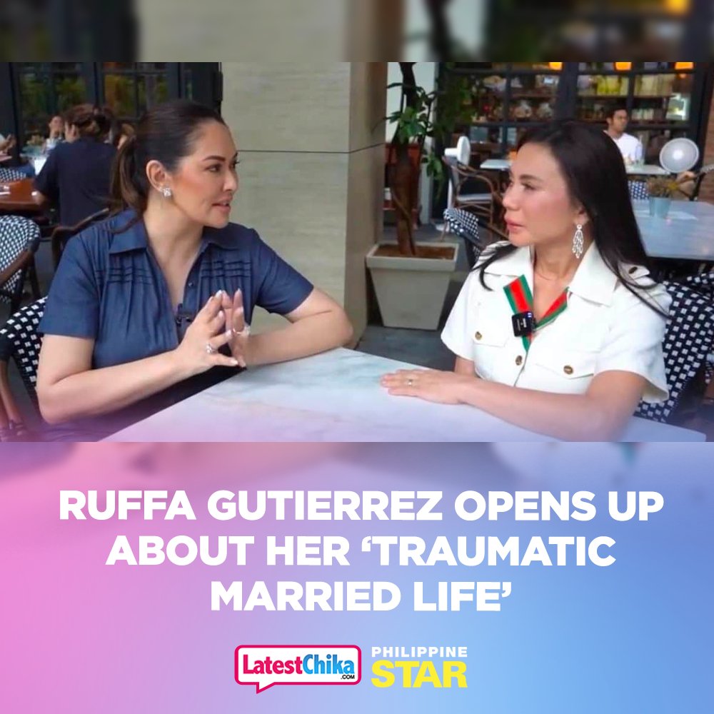 The Philippine Star on Twitter: "Ruffa Gutierrez finally talked about her “traumatic married ...