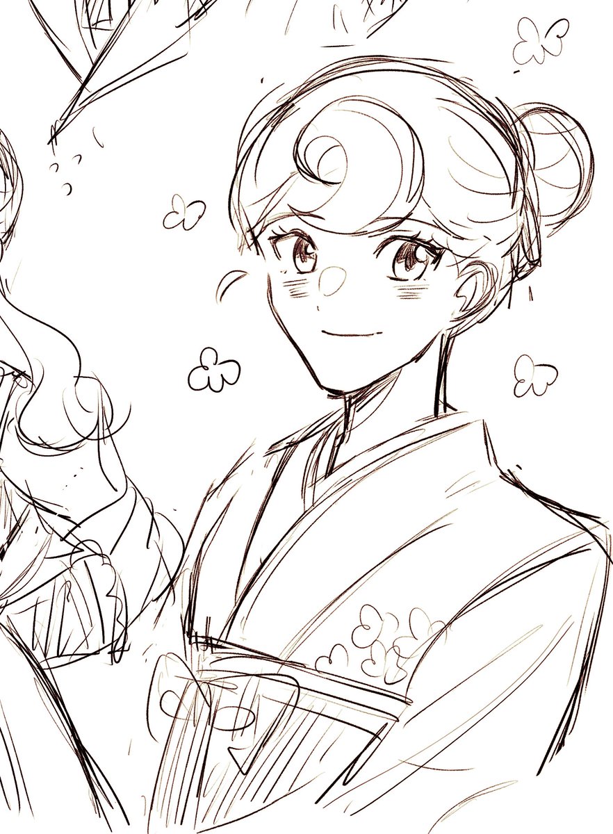 「Idol clive (and flora) scribble 」tari🌻の漫画