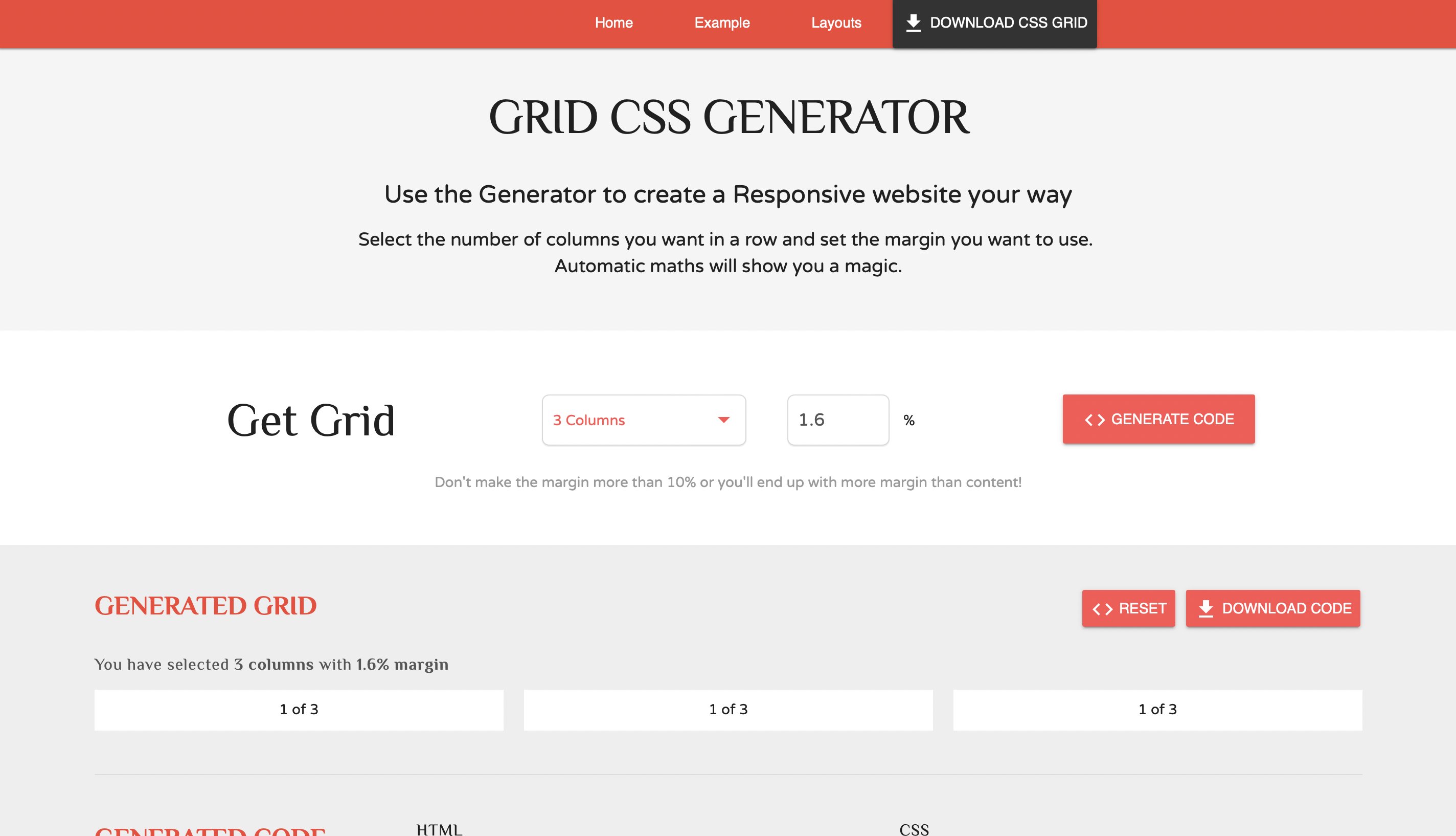 Insha on Twitter: "9 CSS layout generators that will redefine how you create responsive web ...