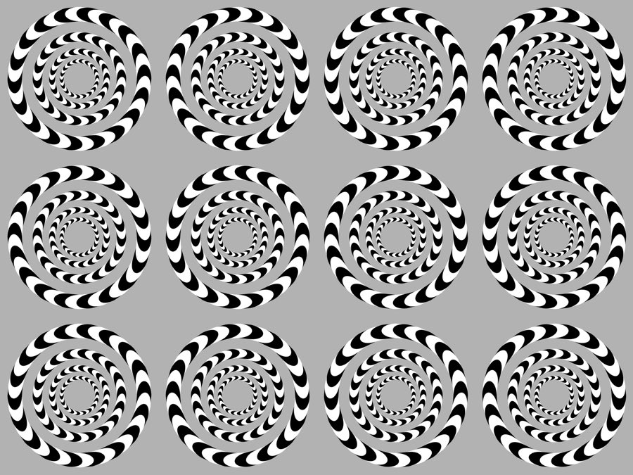 Akiyoshi Kitaoka on Twitter: "Rings appear to rotate. https://t.co/FsSXvJ1qtu" / Twitter