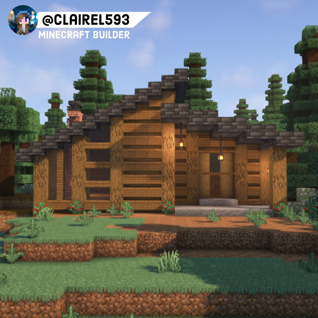 Minecraft Wood Cabin
