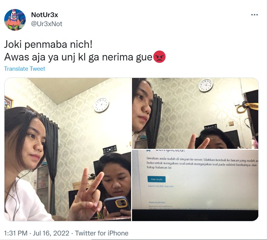 BURUANN CEK PINNED!!— SBMPTNFESS on Twitter: "ptn! gimana nih ga terima gua yang belajar https ...