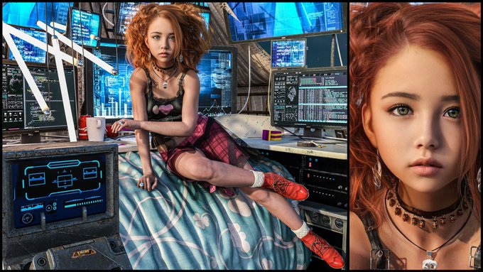 Photoshop + 3DCG + AI _ 2022(@ai_3dcg) - Twilog