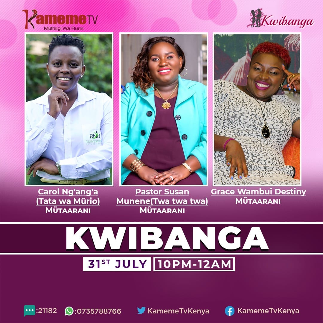 Kameme TV on Twitter: "Umuthi maundu ni🔥🔥 Tabarira-ini wendete ya #Kwibanga na Ngugi wa Karanja ...