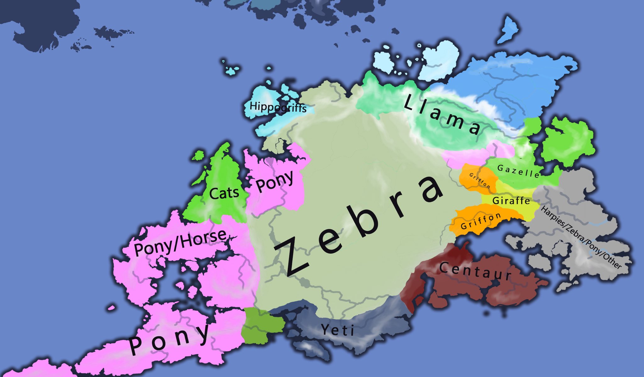 Interactive Equestria Map