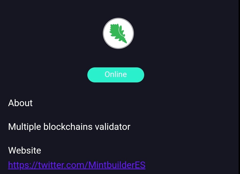 Mintbes 🌿 | Validator 💙 💜 on Twitter: "El Validador Mintbes 🌿 está ya online en #Findora $FRA 🔥 ...