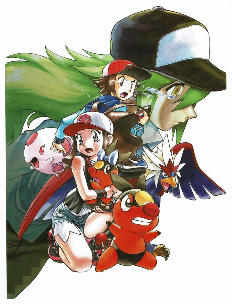 Pokémon Adventures: Black & White vol. 2 cover artwork (and some ...