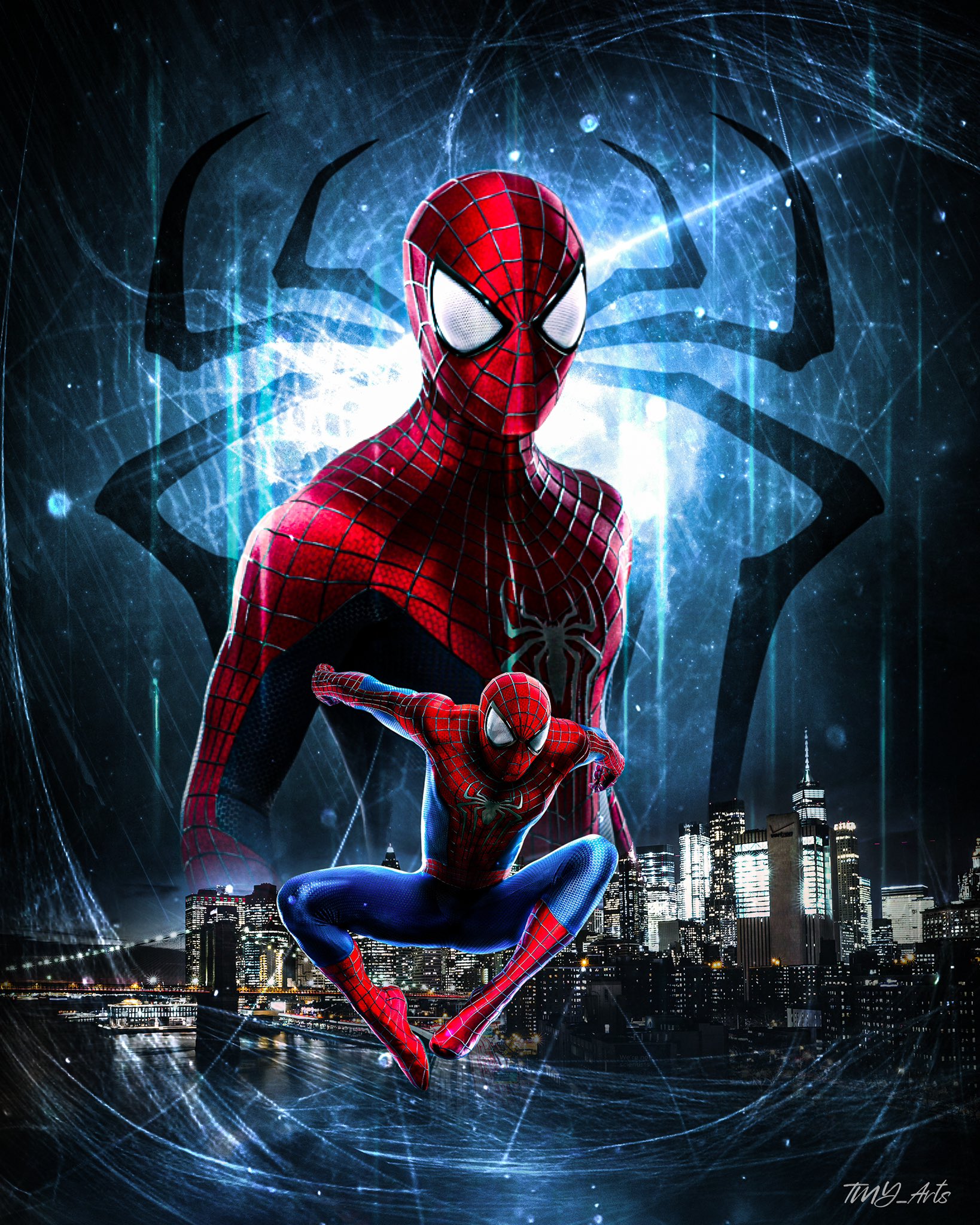 Spiderman Andrew Garfield Poster