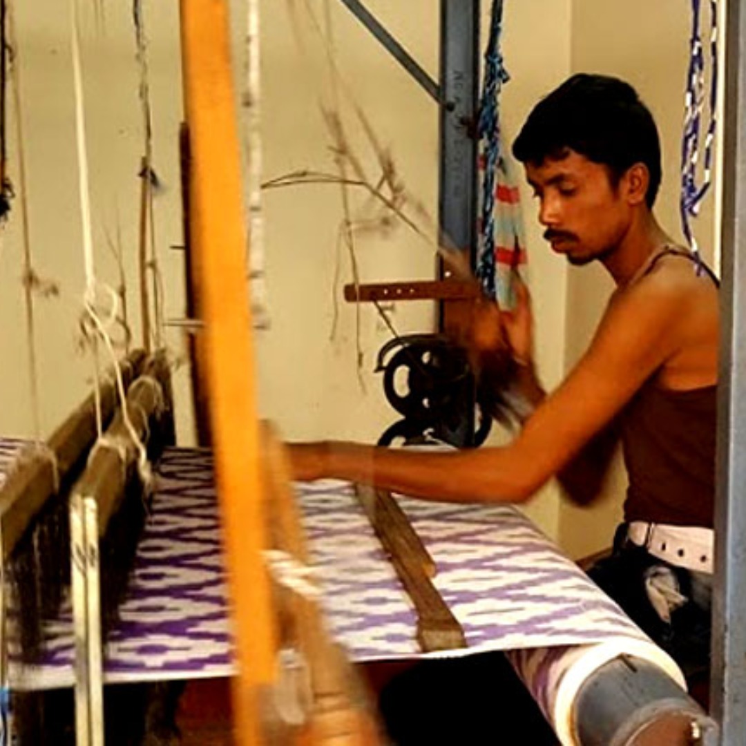 Pochampally Ikat Weaving