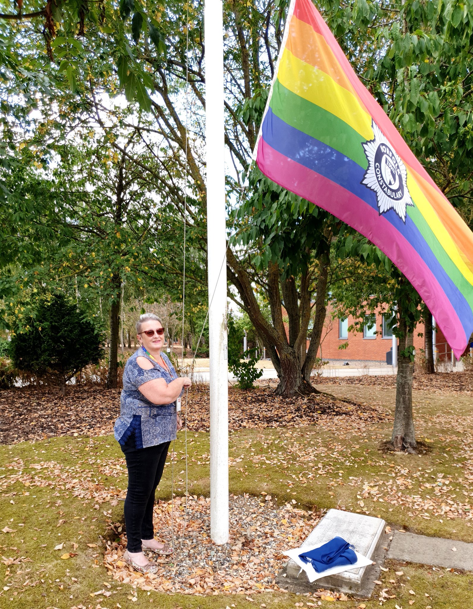 Norwich Police On Twitter We Have Been Raising The Rainbow Flags To Support Norwichpride This