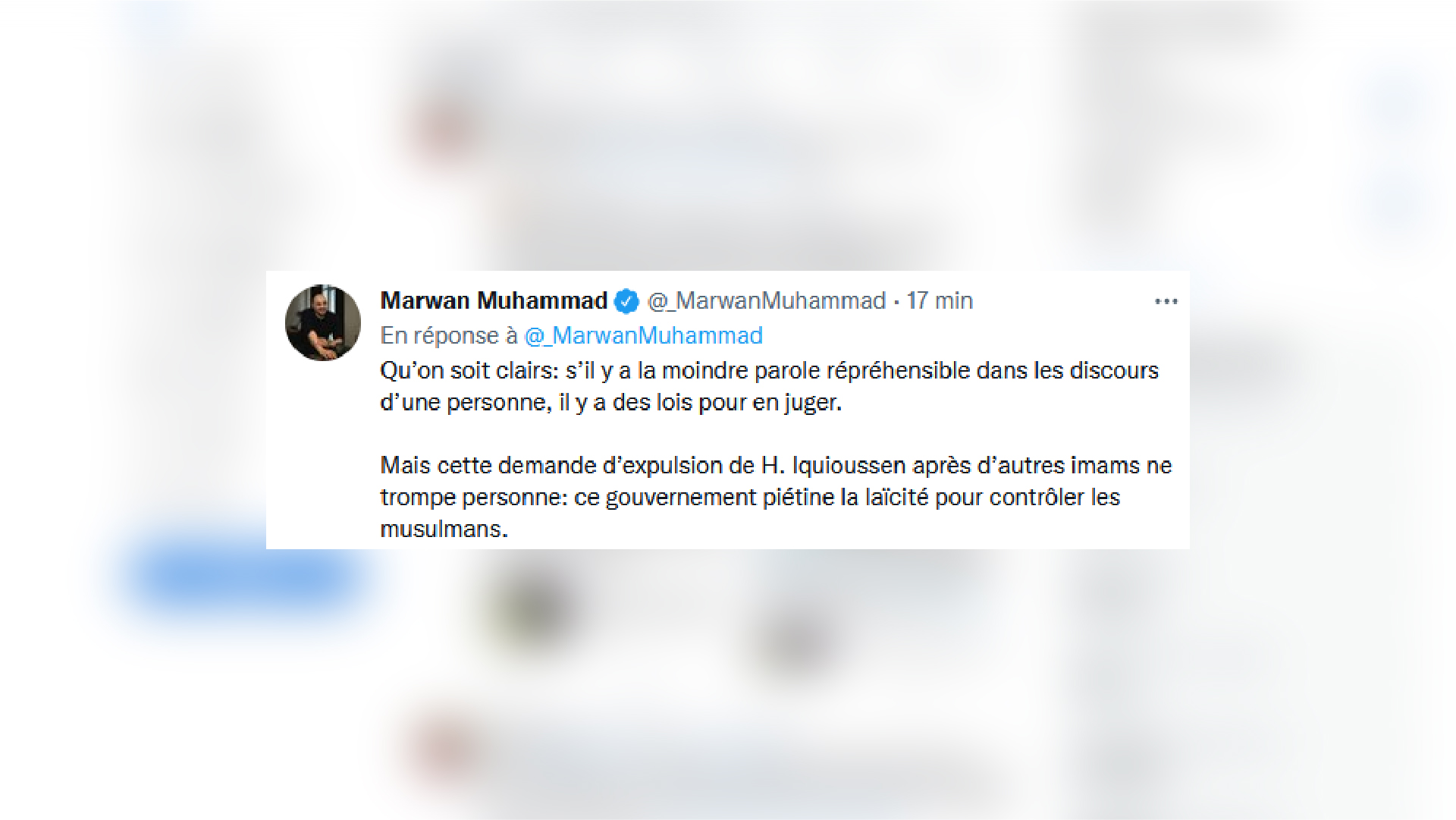SG-CIPDR on Twitter: "Parmi eux, se trouve Marwan Muhammad, ancien directeur du CCIF par lequel ...