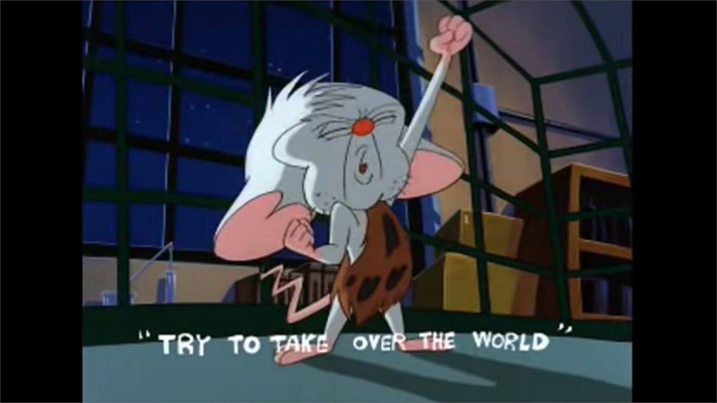 Try To Take Over The World Gif