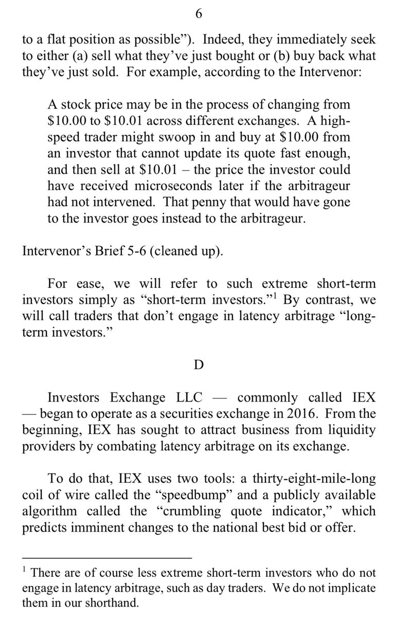 Citadel Securities takes an L in court today. Latency arbitrage does ...