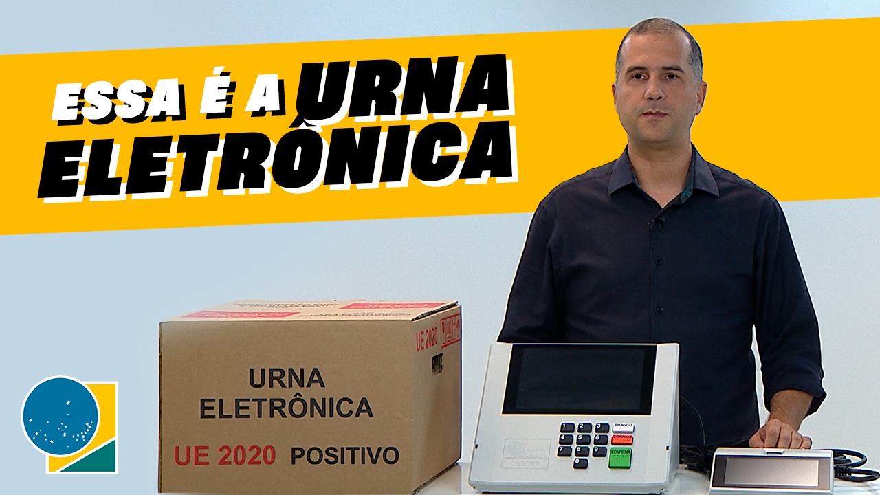 TSE on Twitter: "Vocês querem ver a urna eletrônica por dentro? Com terminal do eleitor, tela ...