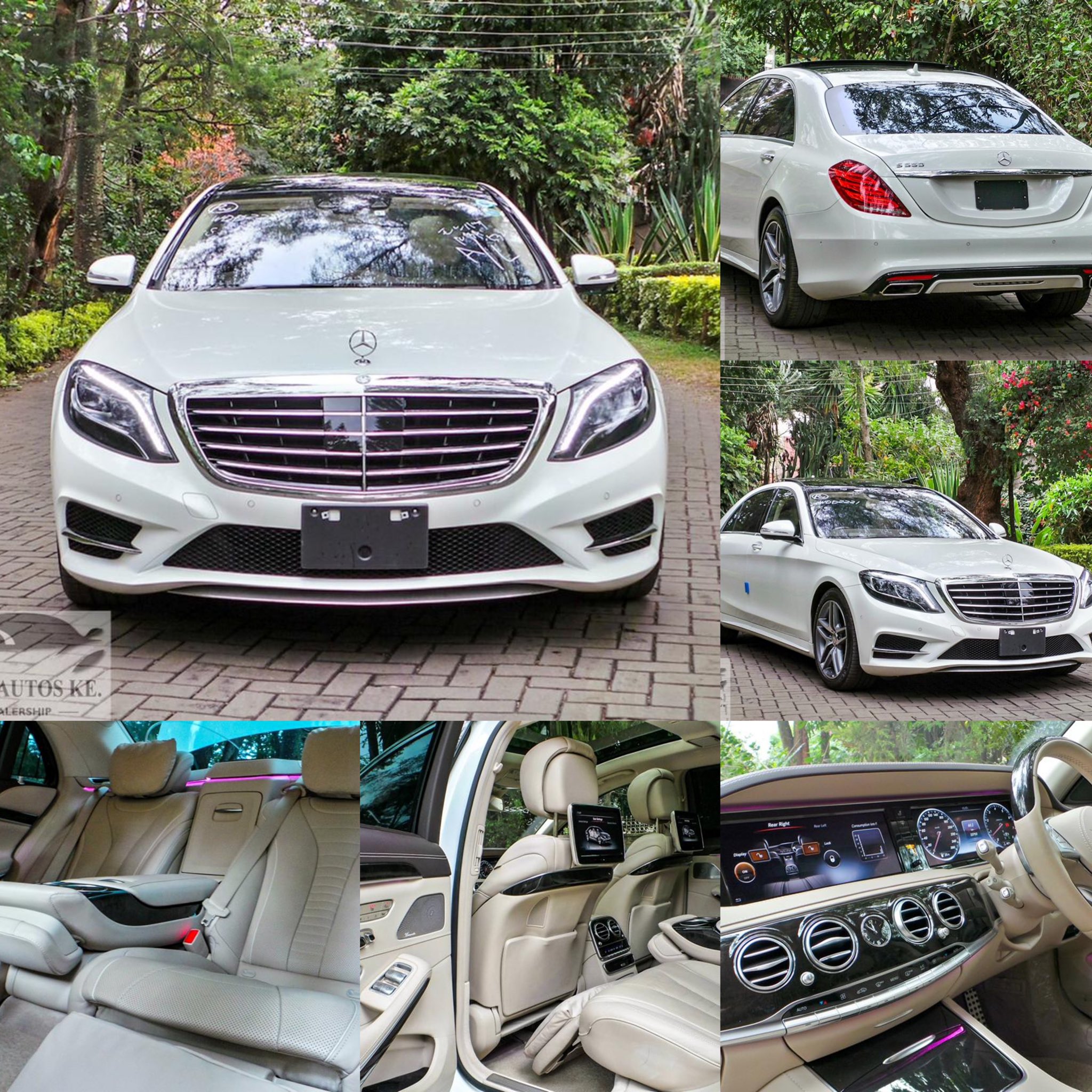 Mercedes Benz 2022 S550 Interior