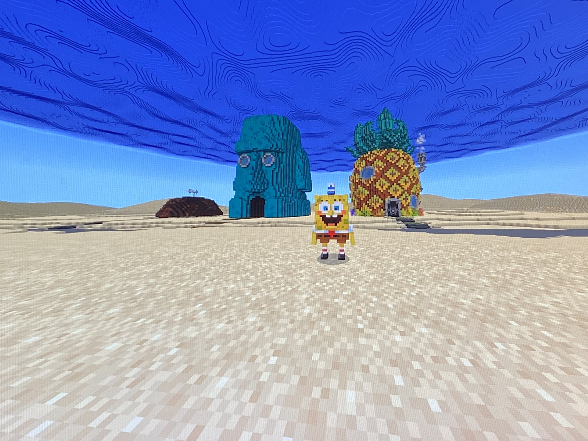 Spongebob In Minecraft Animation
