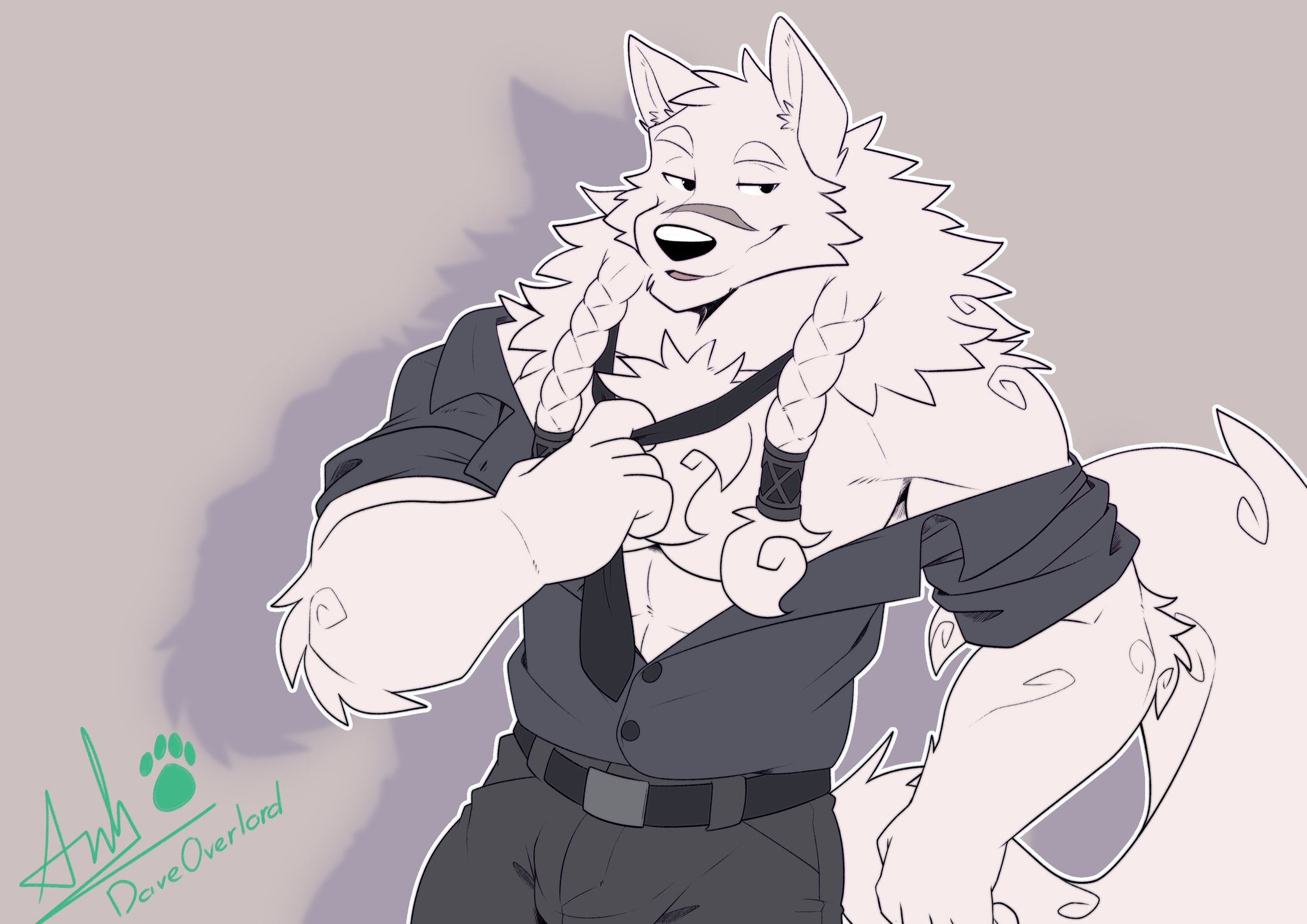 DaveZK on Twitter: "Last night stream, was making art gift for wonderful handsome daddy ...