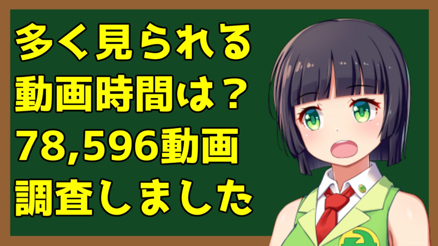 データで見るボイチェビ動画 On Twitter こんなのも作ってます Cbtuatchr8 Twitter