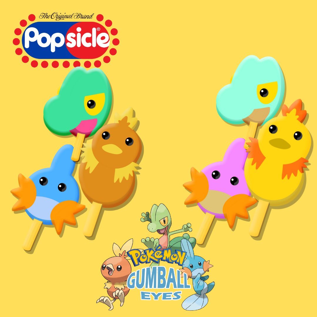 Pokemon Pikachu Popsicle