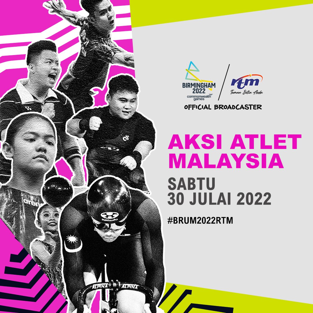 RTM Malaysia on Twitter: "AKSI ATLET MALAYSIA - 30 JULAI 2022 🐯🇲🇾 Ikuti Sukan Komanwel ...