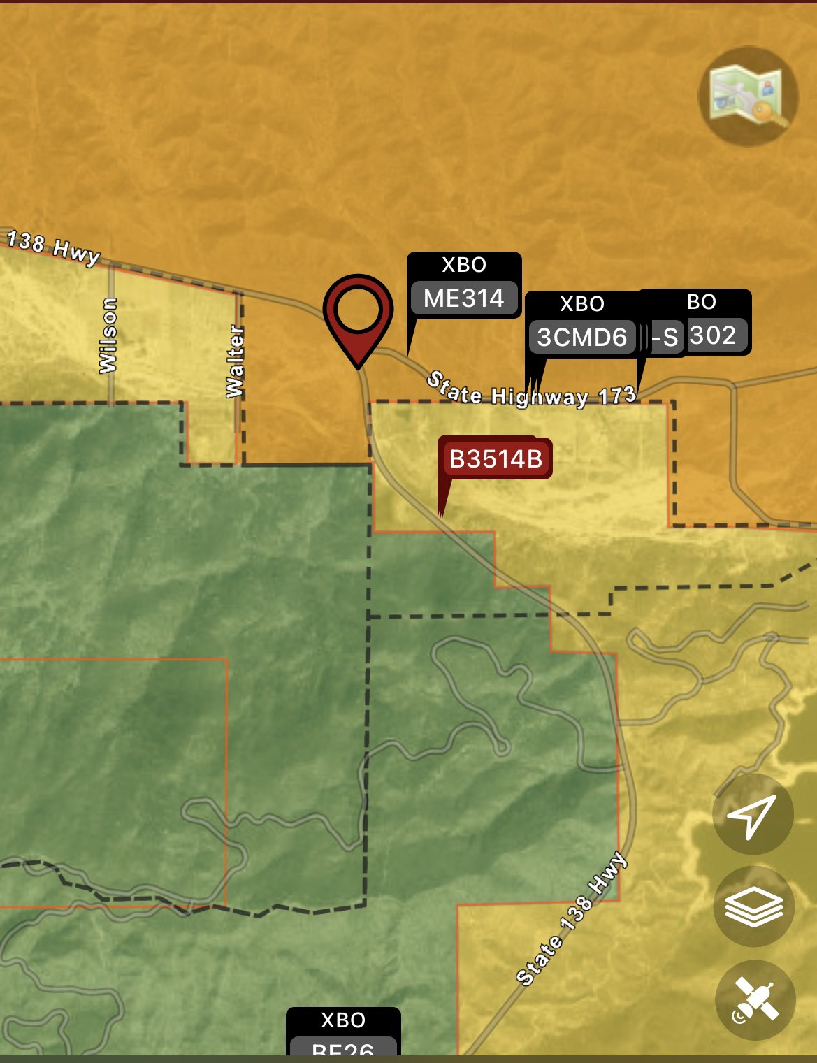 CAL FIRE BDU on Twitter: "#HighwayFire Hwy 173 x Hwy 138, Hesperia area. 5 acres moderate rate ...