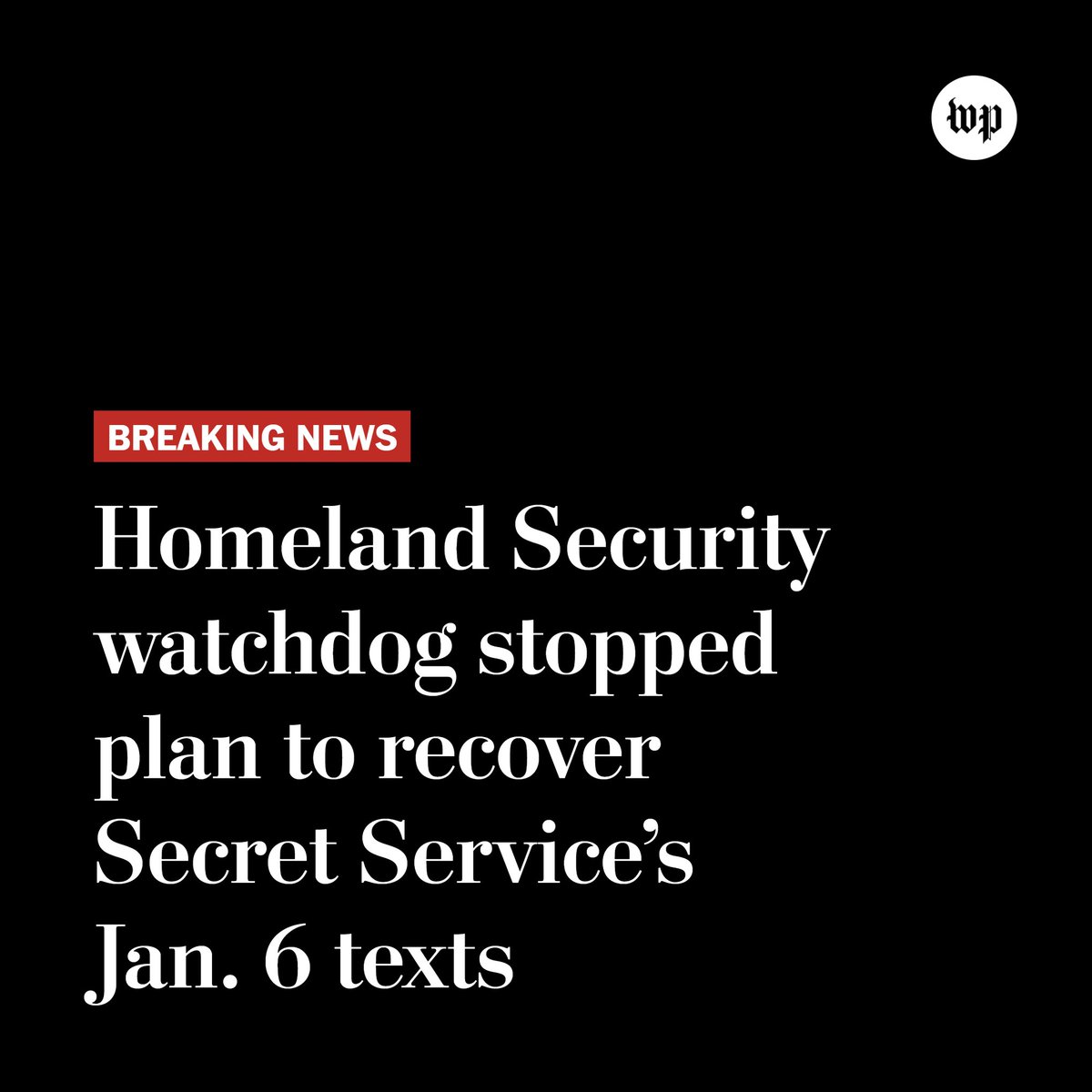 Chirpchirp On Twitter Rt Washingtonpost Breaking News The Dhss