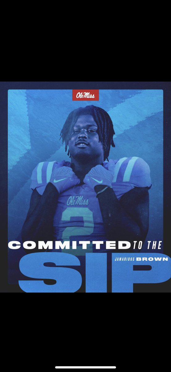 2023 4* DL Jamarious Brown commits to Ole Miss : r/CFB