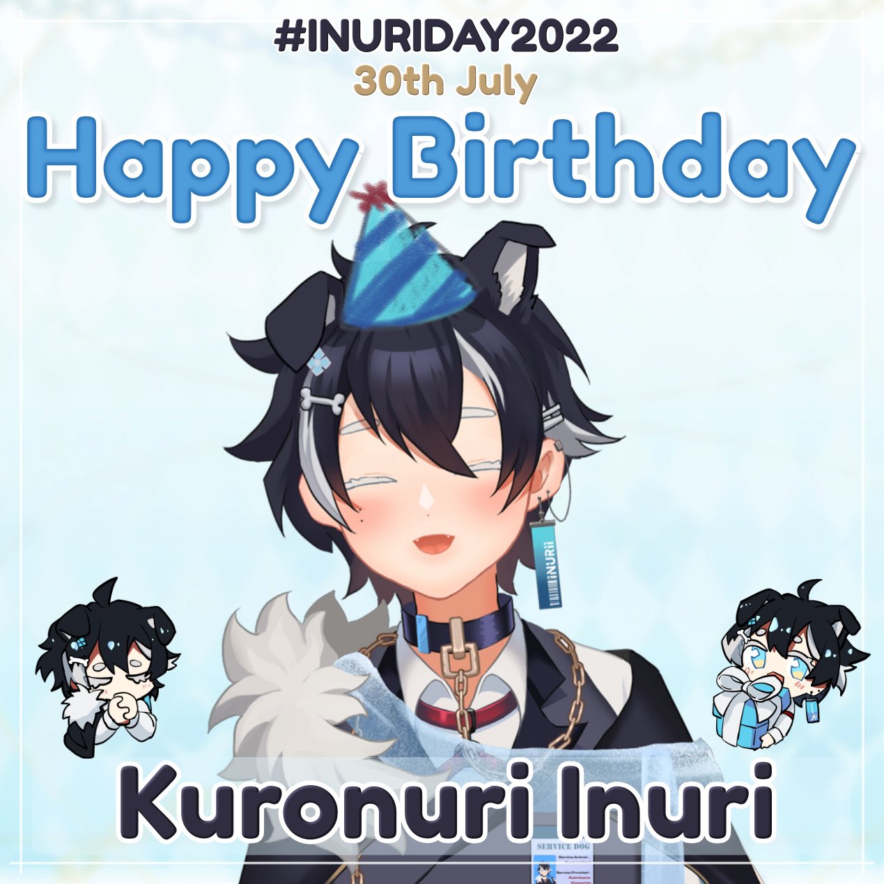 Rainbow Arc. Official on Twitter: "🎂💠HAPPY BIRTHDAY KURONURI INURI🐕‍🦺🎉 สุขสันต์วันเกิดคุณพ่อบ้าน ...