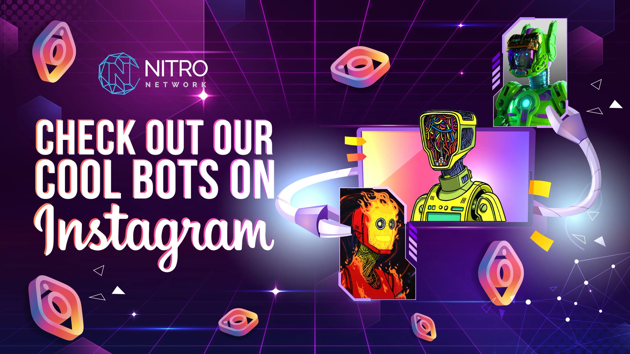 Nitro Network 🔺 on Twitter: "Want to check out our awesome NitroBot artwork?🤖🎨 Make sure to ...