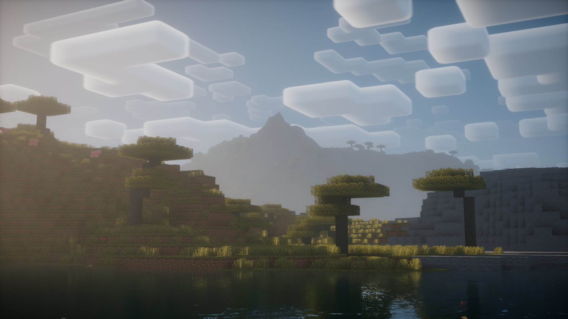 Minecraft Shaders Wallpaper
