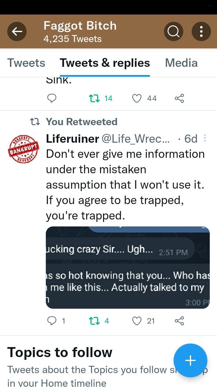 Faggot Bitch On Twitter Worst Thing Ever G7wyzxyelj Twitter