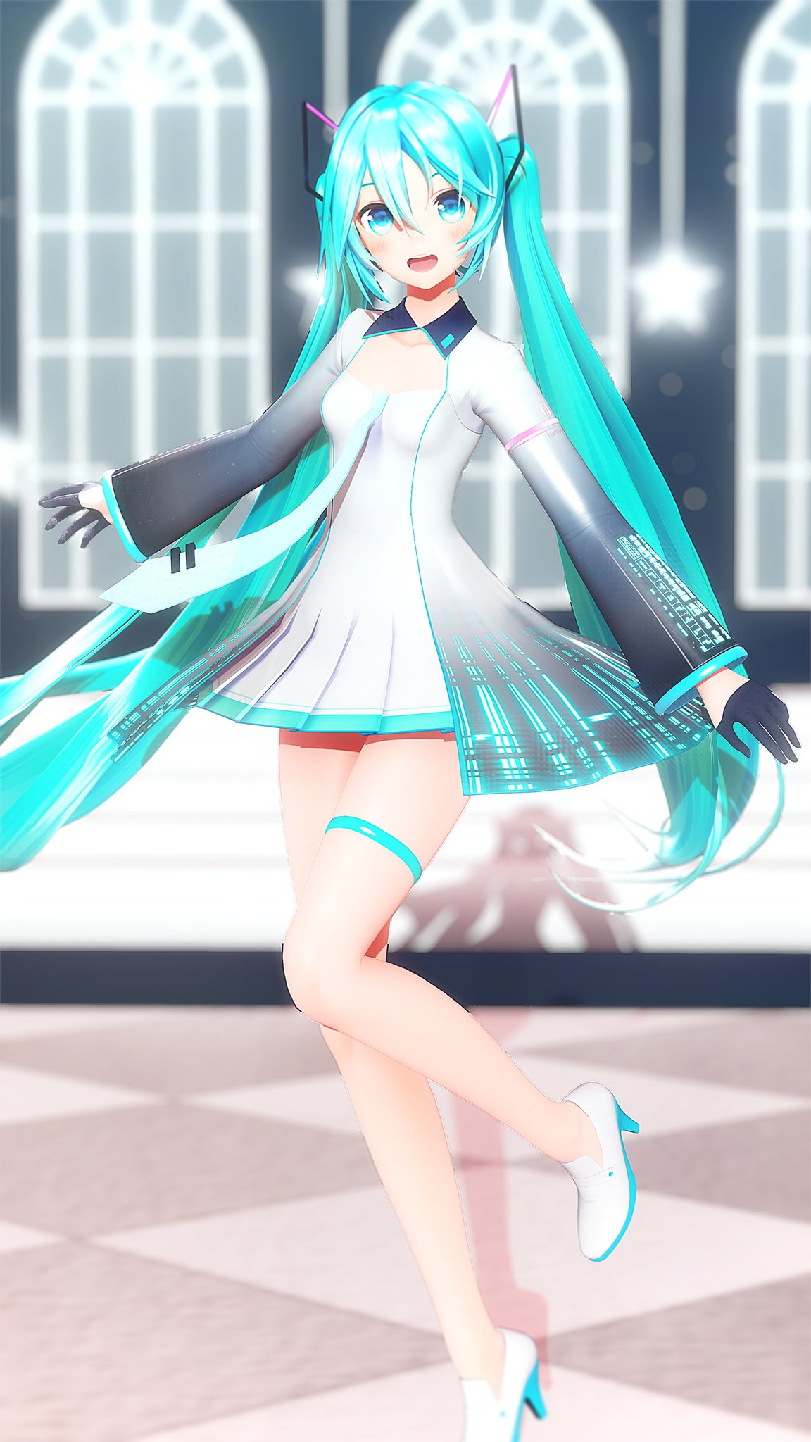 Siva(しば)🍀 on Twitter: "おみ脚が美しいミクちゃん #初音ミク https://t.co/H7fnFJlYw1" / Twitter