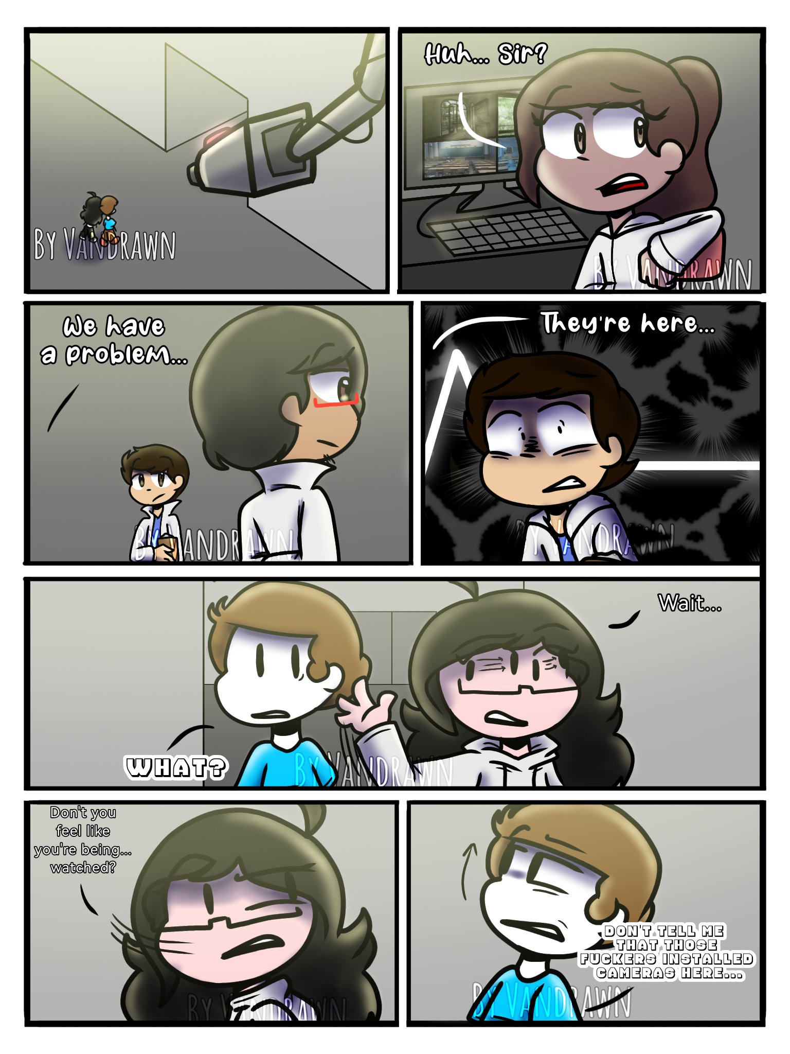 VanDrawn🌺 (On Hiatus) on Twitter: "Through Out the Source Codes (Pages 37-39) # ...