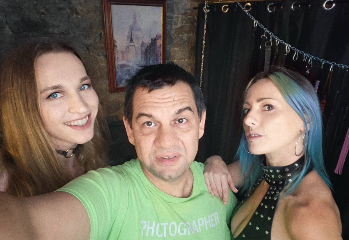 A little selfie after a few hours of time travel shoot 👀 with ...