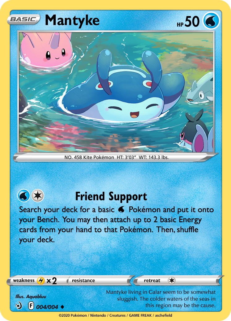 Pokemon Mantyke Evolution