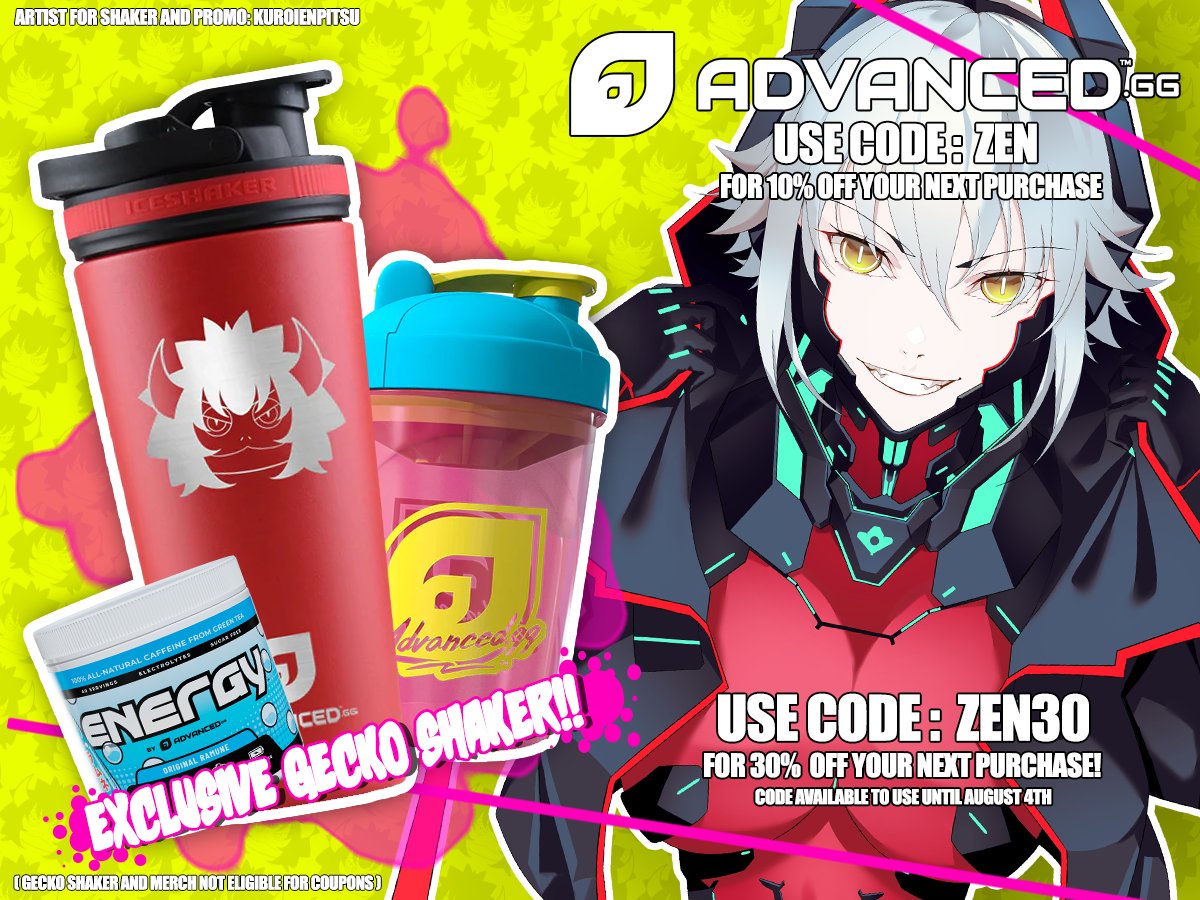Zentreya ⚡VSHOJO on Twitter: "🚨 I'm OFFICIALLY PARTNERED with ADVANCEDgg🚨 What does that mean ...