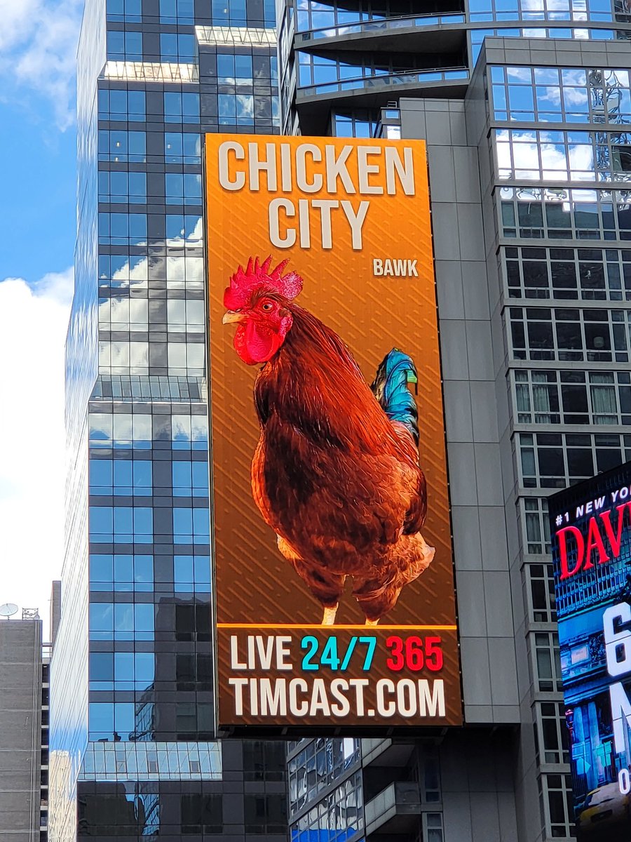 There are two 96 foot tall billboards in Times Square advertising my ...