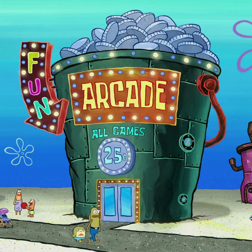 Bikini Bottom Buildings