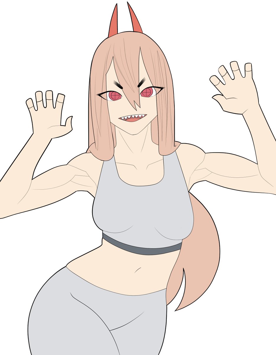 Kon Ayako 🔞 COMMISSIONS OPEN (0/1) on Twitter: "30/100 Some Power fan art to update the ...