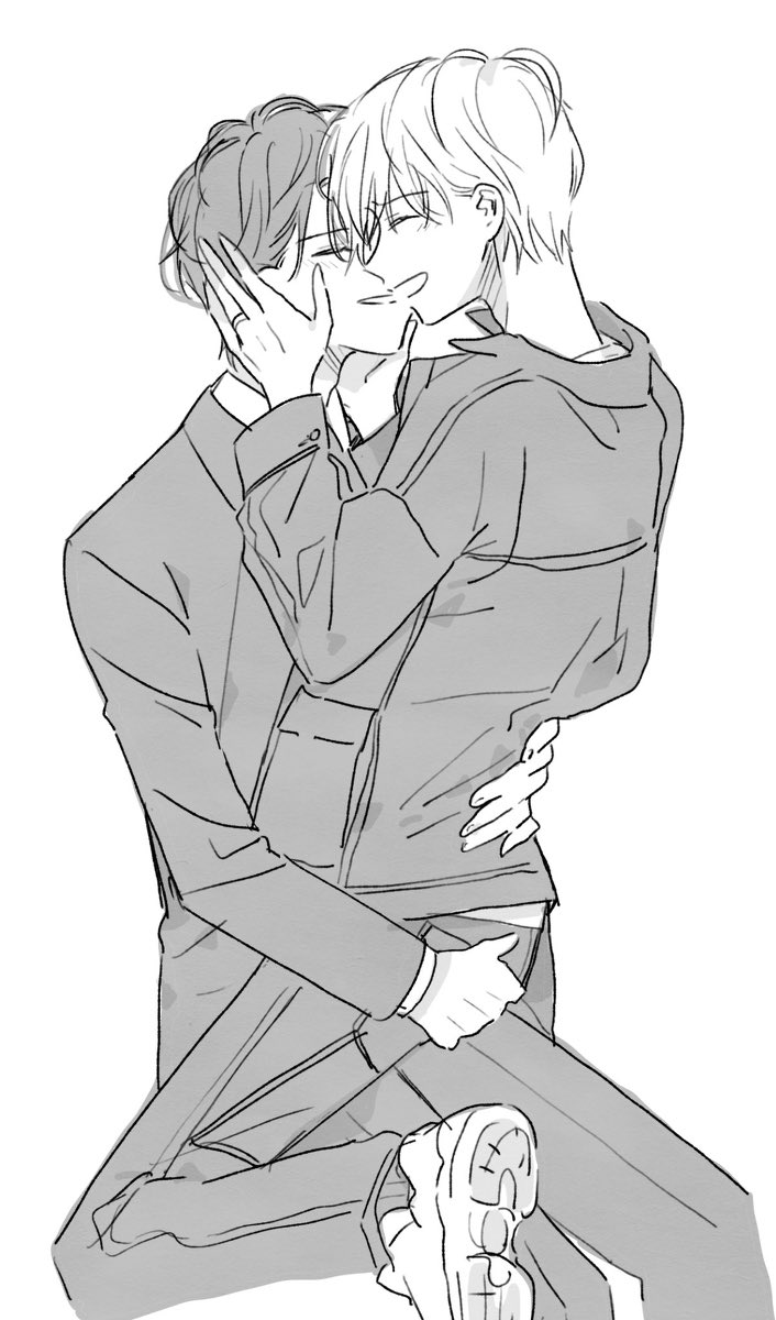 創作BL「青蓮くんと白鳥くん #創作BL 」meroricoの漫画