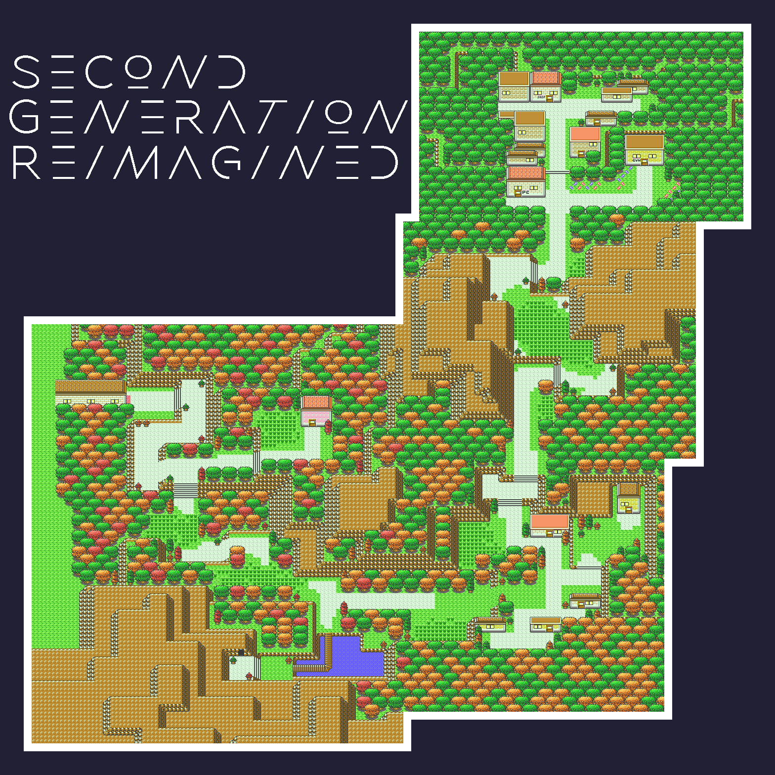 Pokemon Platinum Tilesets