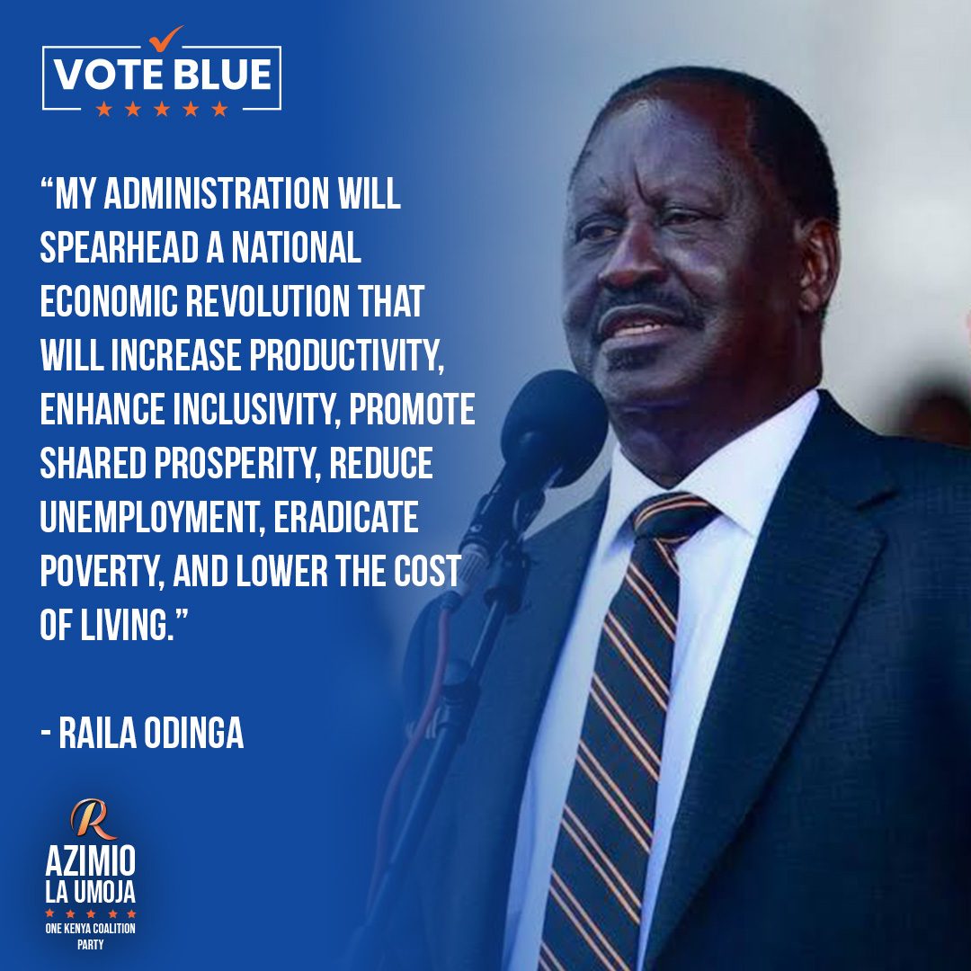 Raila Odinga on Twitter: "I’m ready to make our country grow like never before. #Inawezekana # ...