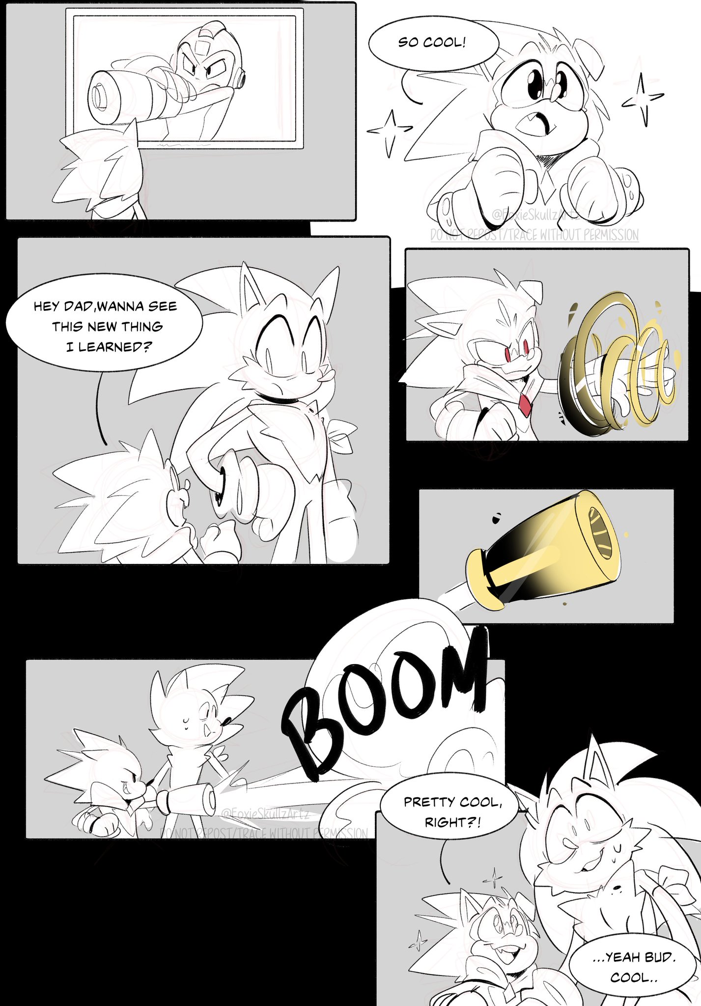 FoxieSkullz Artz (COMMS OPEN!) on Twitter: "He's a big fan of megaman and astroboy # ...