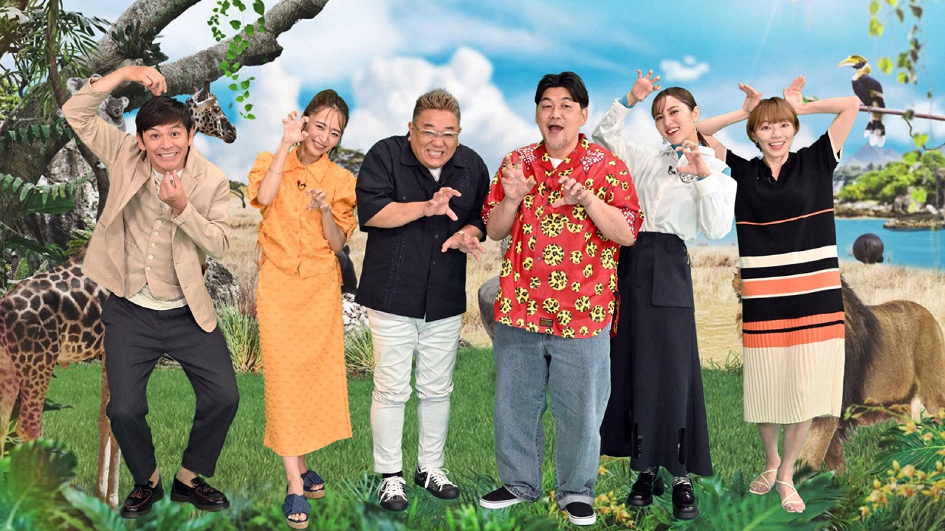 TBS on Twitter: "この後よる7時からは『サンドウィッチマンのZOO-1グランプリ 富士サファリ＆八景島！夏ZOO休みSP』。 @cbc_zoo_one シロイルカに乗る！ゾウが ...