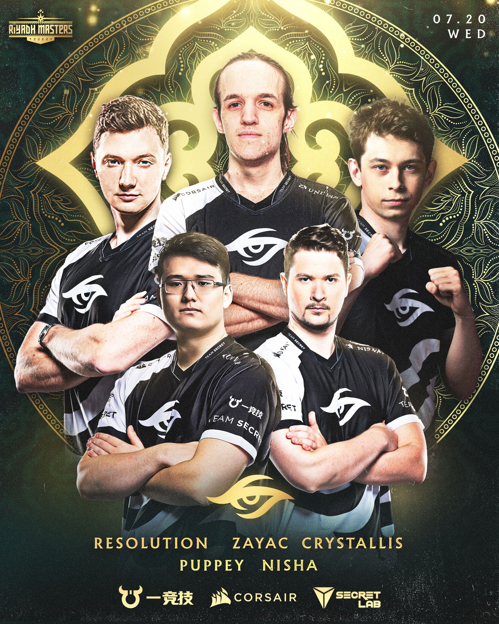 Team Secret @ #TI11 on Twitter: "Feels good to be back on LAN. Riyadh Masters, here we go! 🏴 🏳️ ...
