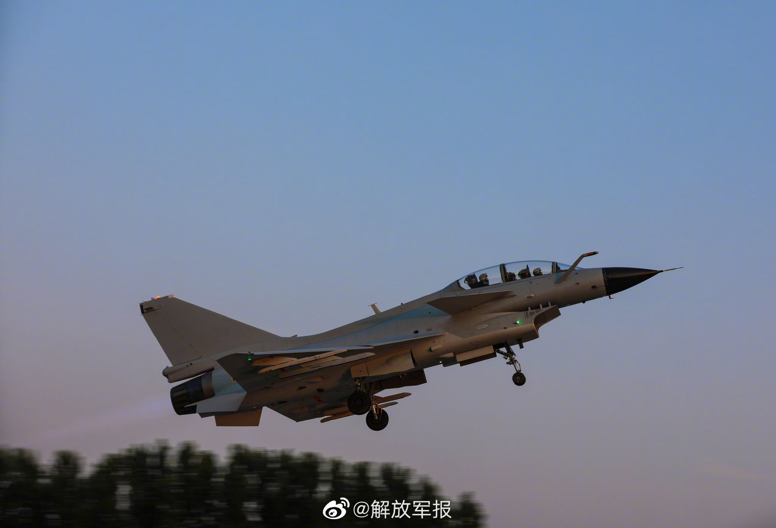 chineseforces on Twitter: "China's unique design: J-10S canard layout two seat trainer jet. A ...