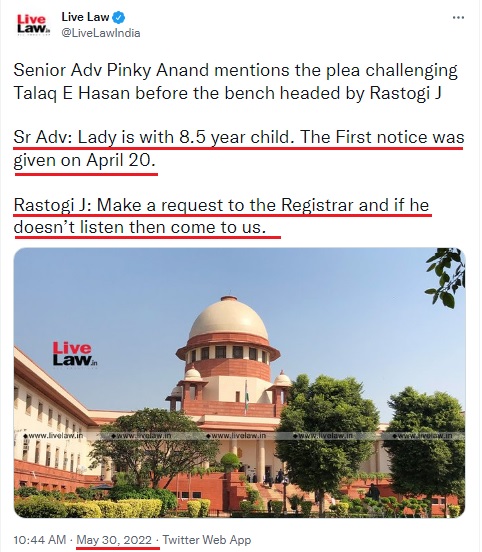 Different strokes for Different LAWYERS in the Supreme Court of India ...