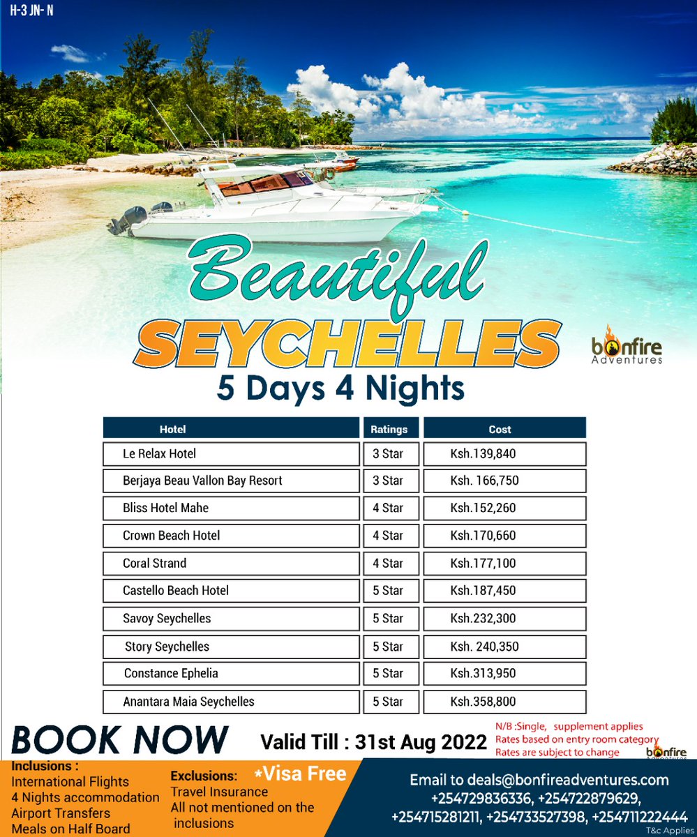 Kenya Leading Tour And Travel Company - Bonfire Adventures