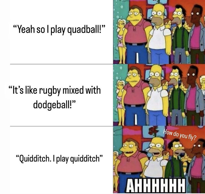 So Harry Potter’s Quidditch Is Now Quadball… – Coolbeans4