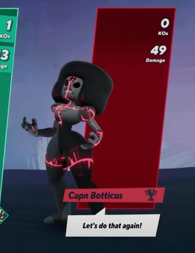 clay - bcs brainrot on Twitter: "lmao multiversus devs changed garnet's losing animation so its ...